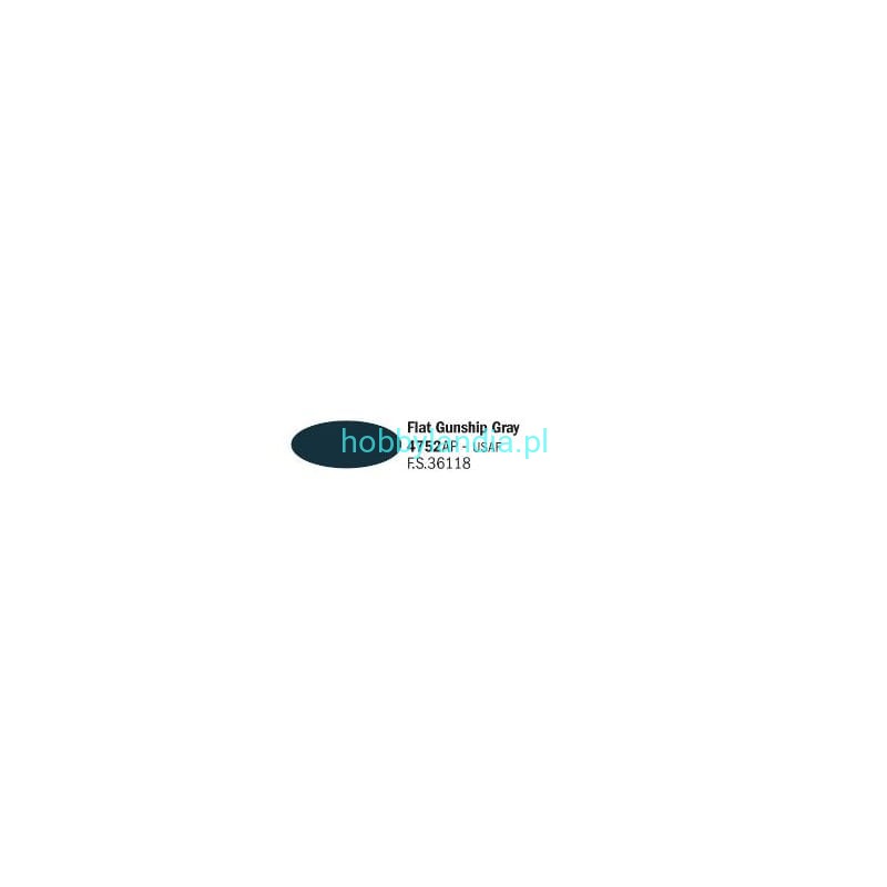 Farba Italeri Acryl Flat Gunship Grey, 4752AP