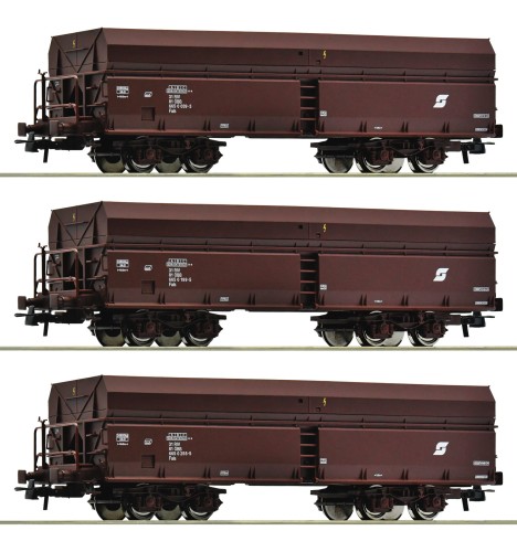 Roco 76046 H0 Wagony samowyładowcze Falns PKP Cargo ep. VI - modele ...